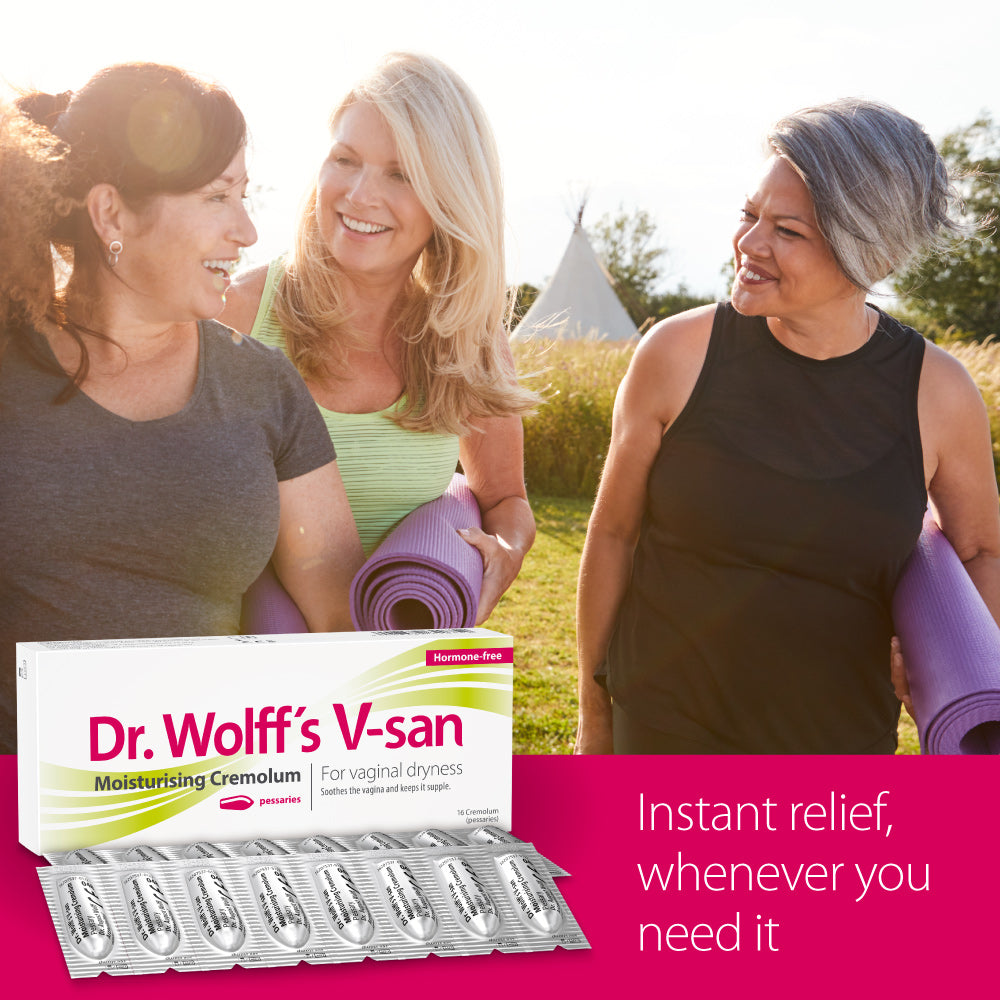 Dr. Wolff's V-san Care Set - Moisturising Cream 50g +Moisturising Crem ...